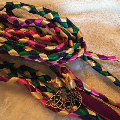 CUSTOM Set of 2 Wedding Cords Choose Your Colours and Charms ...