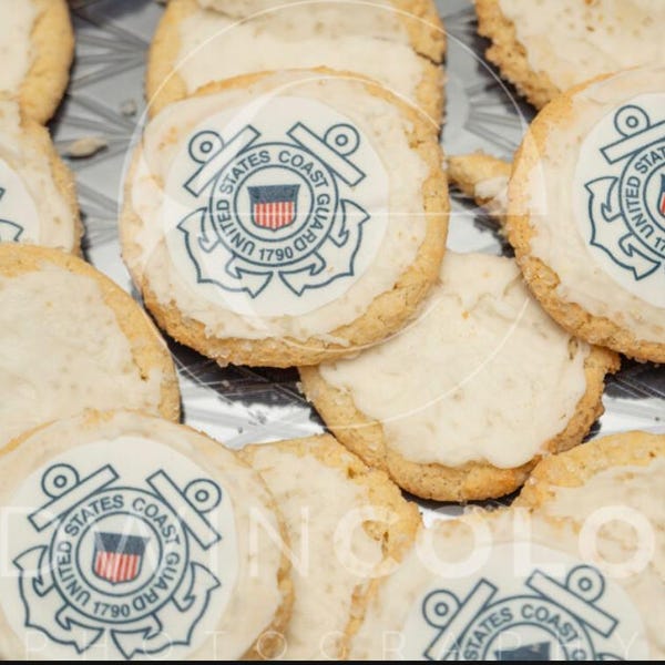 Military Seals Edible Cupcake Toppers, Frosting Paper - Etsy