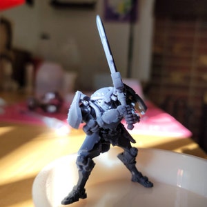 Rat Lady Guts and Gutters Bust Resin 3D Printed Miniature White ...