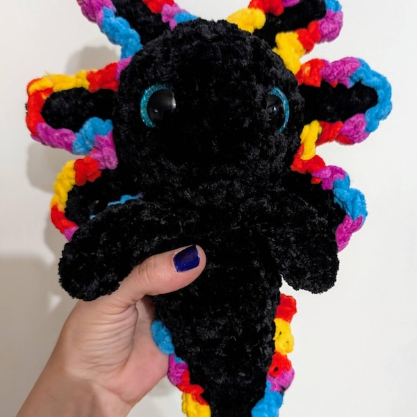 Poppy the Axolotl Lovey Crochet Pattern PDF ONLY - Etsy