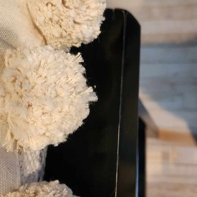 Small Lumbar Pillow Off-white and Gray Cute Lumbar Pillow Cover ...