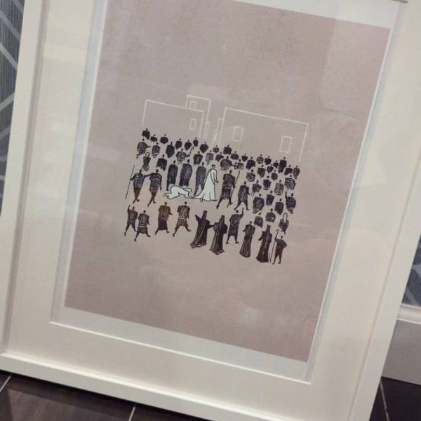 Woman Healed, DIGITAL PRINT!, Fringe of Jesus Garment, Hem of Robe ...