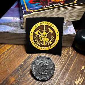 DND DRUID COIN, Large Dungeons and Dragons Charachter Coin D20 Rpg - Etsy