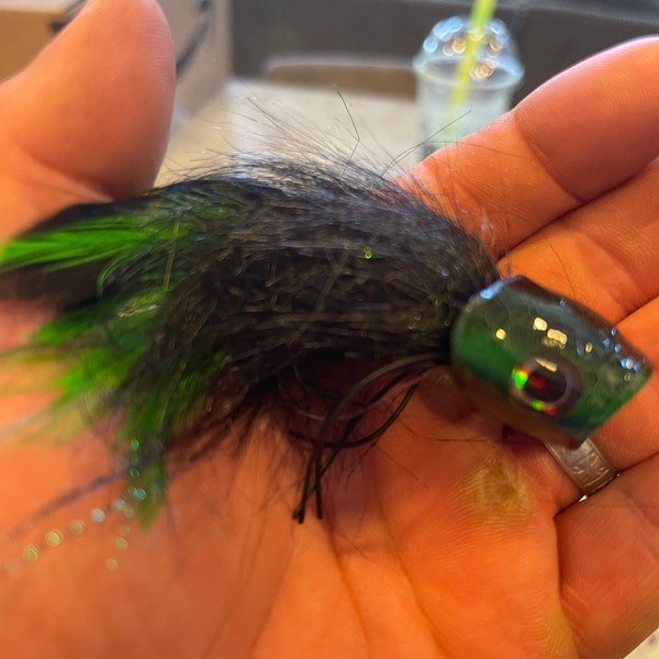 Saltwater Fly Popper for Flyfishing - Etsy