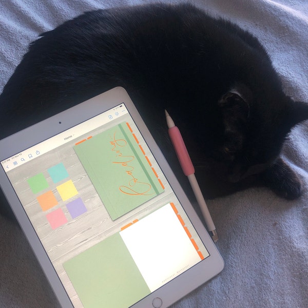 Digital Notebook Goodnotes, Digital Diary Journal, Digital Tabs ...