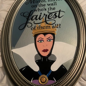 Mirror Mirror Decal Mirror, Mirror on the Wall Who's the Fairest of ...