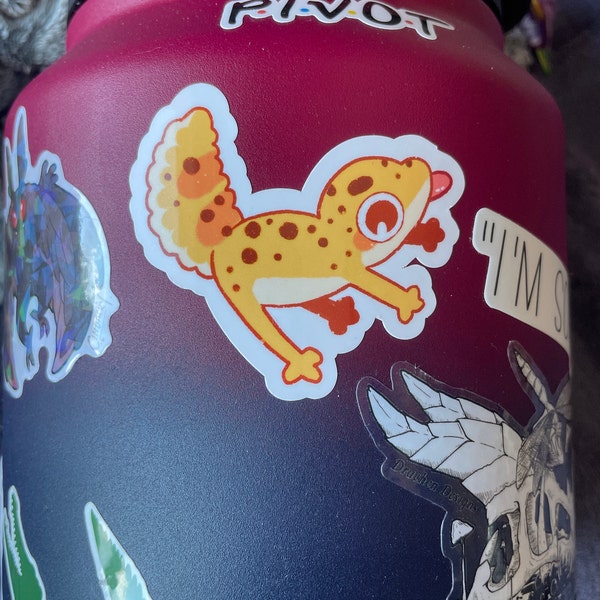 Pet Reptile Stickers (full Set of 12 Vinyl Stickers) for Laptops, Water Bottles, Notebooks - Etsy