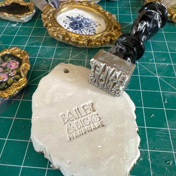 Personalized Logo Ice Stamp, Ice Cube Stamp, Whiskey Ice Stamp, Brass ...