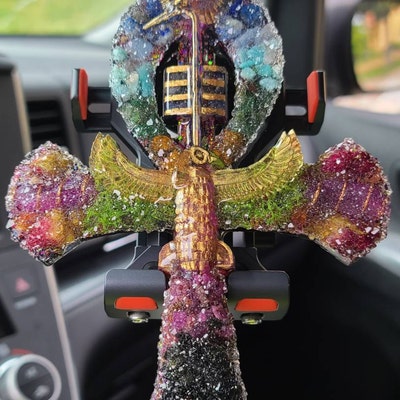 All Chakra Crystals Druzy DRAGON Orgone Altar/wall Decor, EMF 5G ...