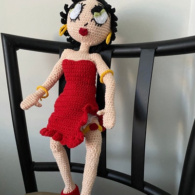 Tutorial PDF Amigurumi Crochet, Doll Betty Boop - Etsy