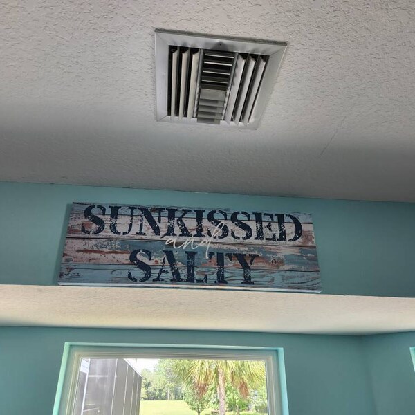 Weathered Wood Vintage Compass Canvas, Nautical Coastal Wall Art, Beach ...