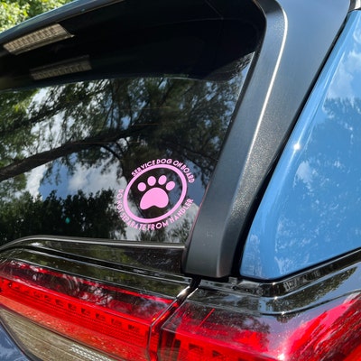 German Shepherd Scent Work Decal, Permanent Decal, German Shepherd Dog ...
