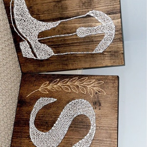 String Art Tree Rustic String Art Tree Decor Christmas - Etsy