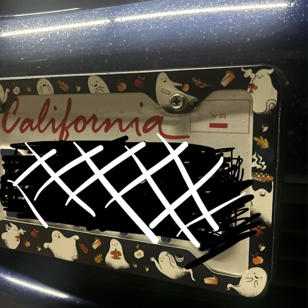 Cherry License Plate Frame, Realistic Cherries License Plate Cover ...