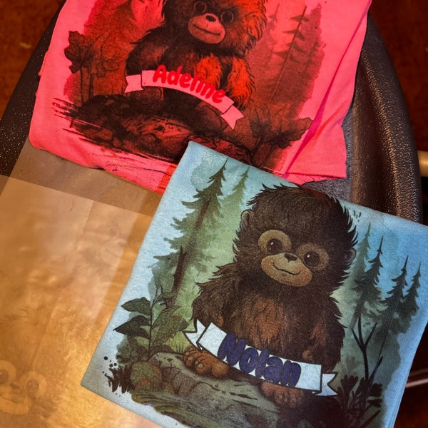 Cartoon Baby Bigfoot Digital Download PNG, Bigfoot PNG| Bigfoot Forest ...