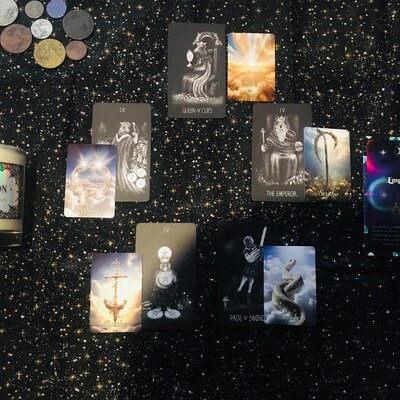 Glimmer Enlightenment Cards-asian Style Mythology 36 Cards Oracle Deck ...