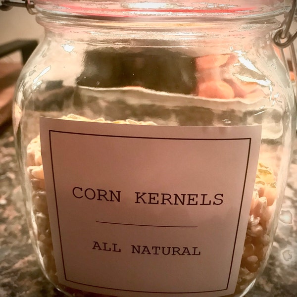 Modern Personalized Home Organization Labels | Pantry Labels | Square ...