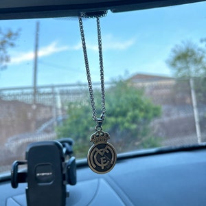 FC Barcelona Necklace Soccer Chain and Team Badge Pendant - Etsy