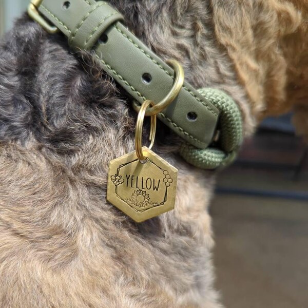 Cemetery Dog Tag - Ghost Dog Tag - Halloween Dog Tag - Crow - Raven ...