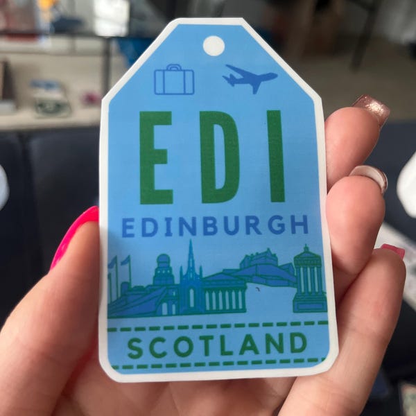 Savannah, Georgia Sticker or Magnet / Travel Sticker / Waterproof Vinyl ...