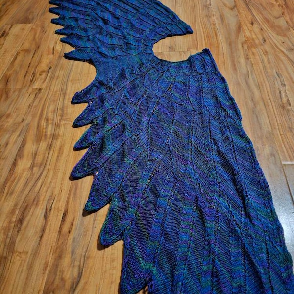 Custom Wingspan Shawl - Etsy