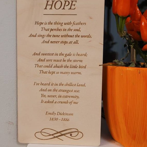 Personalised Wooden Poem Book Mark - Professional Poem Writing, Custom ...