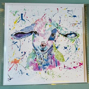 Goat Clipart Goat Graphics Rainbow Goat Clip Art Goat - Etsy UK