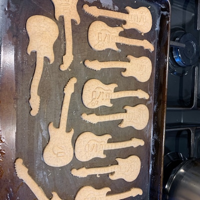 Bass Guitar Cookie Cutter Bake Musical Stringed Instrument Biscuits for ...