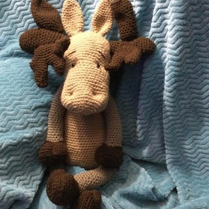 PATTERN Moses the Moose Crochet Amigurumi Pattern - Etsy