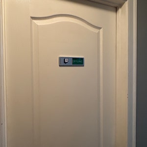 Customlogo Streamer Door Sign - Etsy