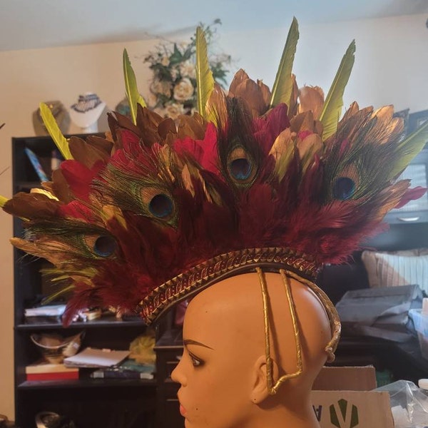 Carnival/samba Custom Mohawk Headpiece Frame Design - New Design ...