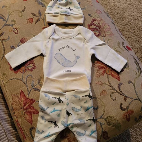 Nautical Baby Clothing, Organic Baby Boy Clothes, Anchor Baby Oufit ...
