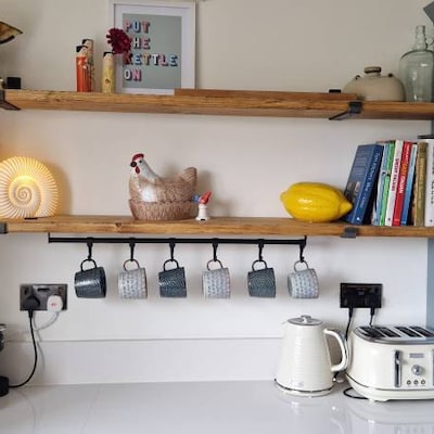 Extra Hooks for Black Hanging Rail X 1 Hook, Shelve - Etsy