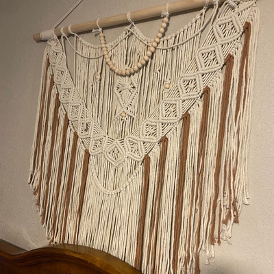 Wall Tapestry, Macrame Wall Hanging, Boho Wall Decor, Macrame Headboard ...