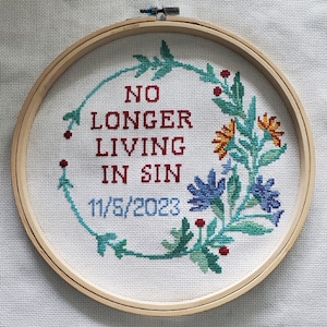 Easy Modern Cross Stitch Pattern One Color Counted Cross - Etsy