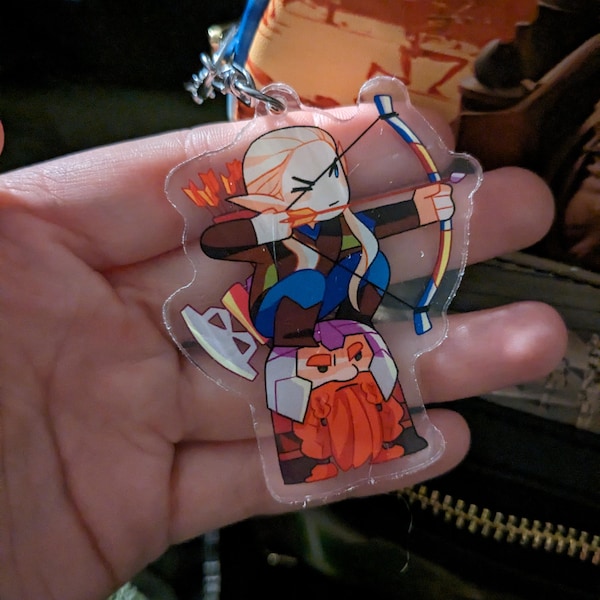 Jade Harley God Tier Witch of Space Homestuck Acrylic Keychain Charm - Etsy