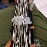 Tool-warping Paddle With 20 Holes for Preparing Warp With a Warping ...