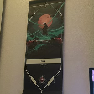 Custom Valorant Banner tiktok - Etsy