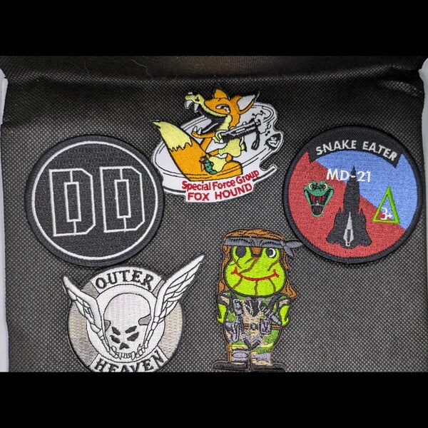 Fox Iron on Patch From Metal Gear Solid 3 Snake Eater - Etsy