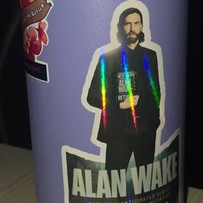 Alan Wake Return Sticker - Etsy