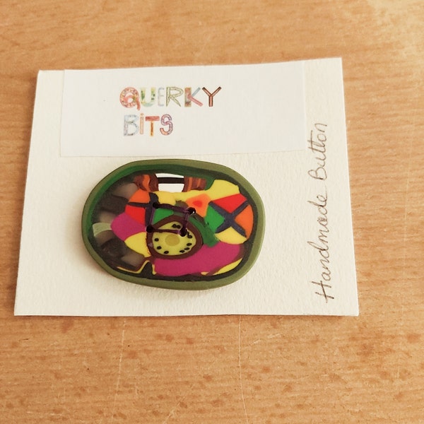 Buttons. Square Buttons With Unique, Bright Designs. Raised Designs ...