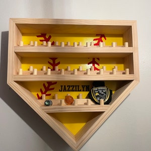 Baseball Home Plate Ring Display - Etsy