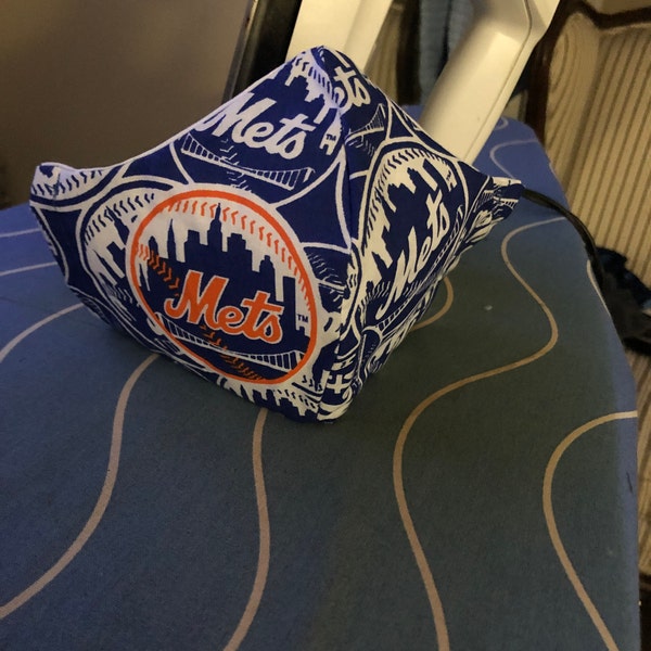 MLB New York Mets All Over Baseball Team Woven Cotton Fabric, Priced by ...