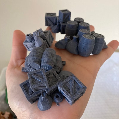 Cargo Piles Dnd Miniature Terrain, Dungeons and Dragons, D&D, Wargaming ...