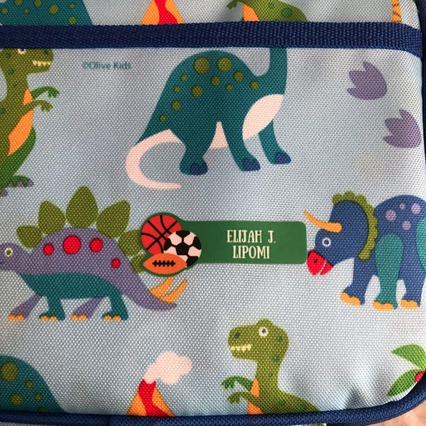 Custom Waterproof Daycare Labels Dishwasher Safe Preschool Labels name ...