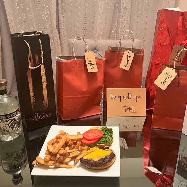 5 Senses Card Set - Being With You Makes Perfect Sense - Gift for Him ...