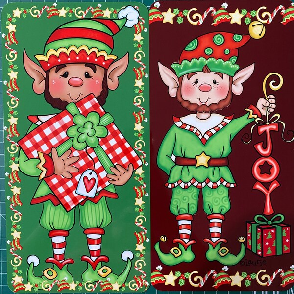 Christmas Elves Clip Art, Christmas Elf, Laurie Furnell, Holiday Clip ...