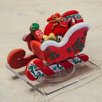 3D Gingerbread Sleigh & Reindeer Cutter Set Fondant Cutters Clay ...