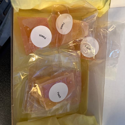 Peach Moonstone Kohakutou Candy, Edible Jewelry, Vegan, Gluten Free ...