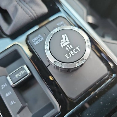 Eject Button Decal, Car Decal, Eject Passenger Button, Blank Button ...